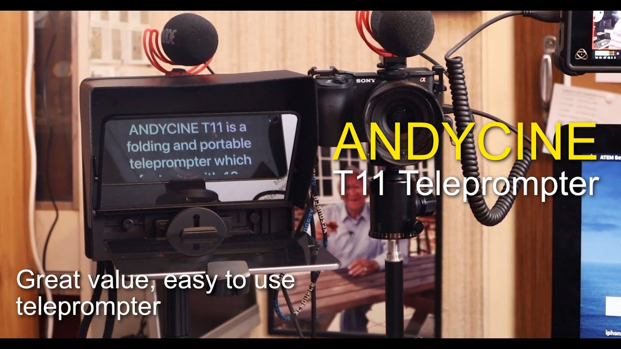 AndyCine T11 Teleprompter Review - This could be the best value, easy ...