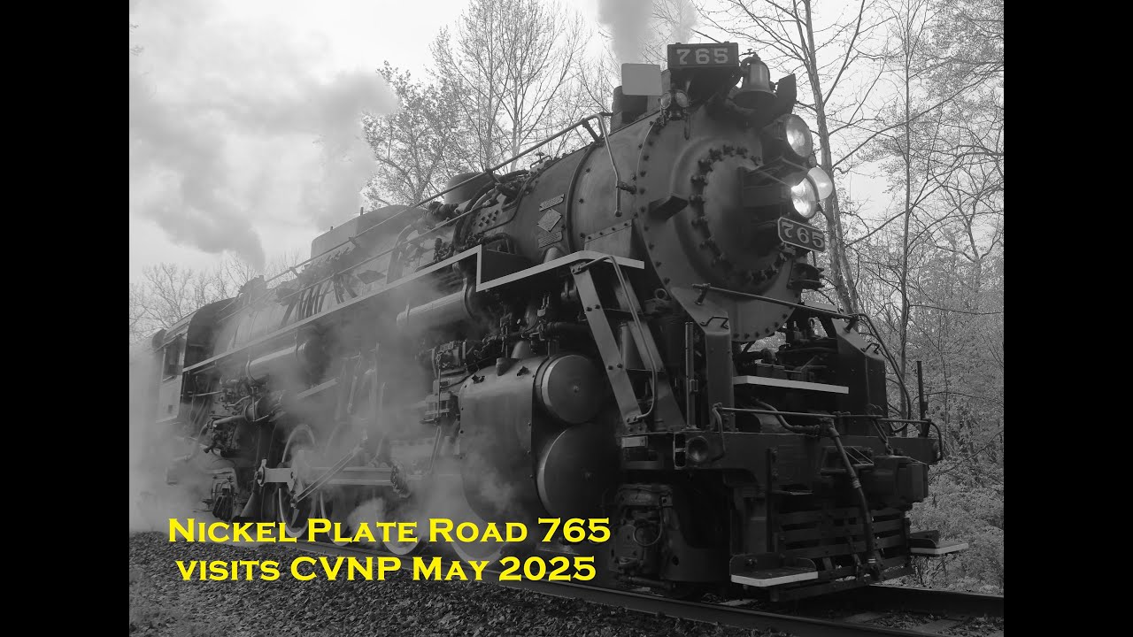 Nickel Plate Road 765 Steam Locomotive in Cuyahoga Valley National Park ...