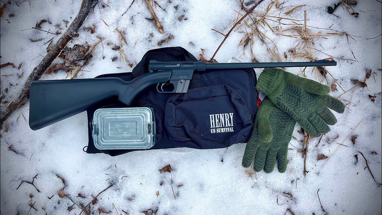 Testing the Henry USA survival kit and Henry AR-7 - YouTube