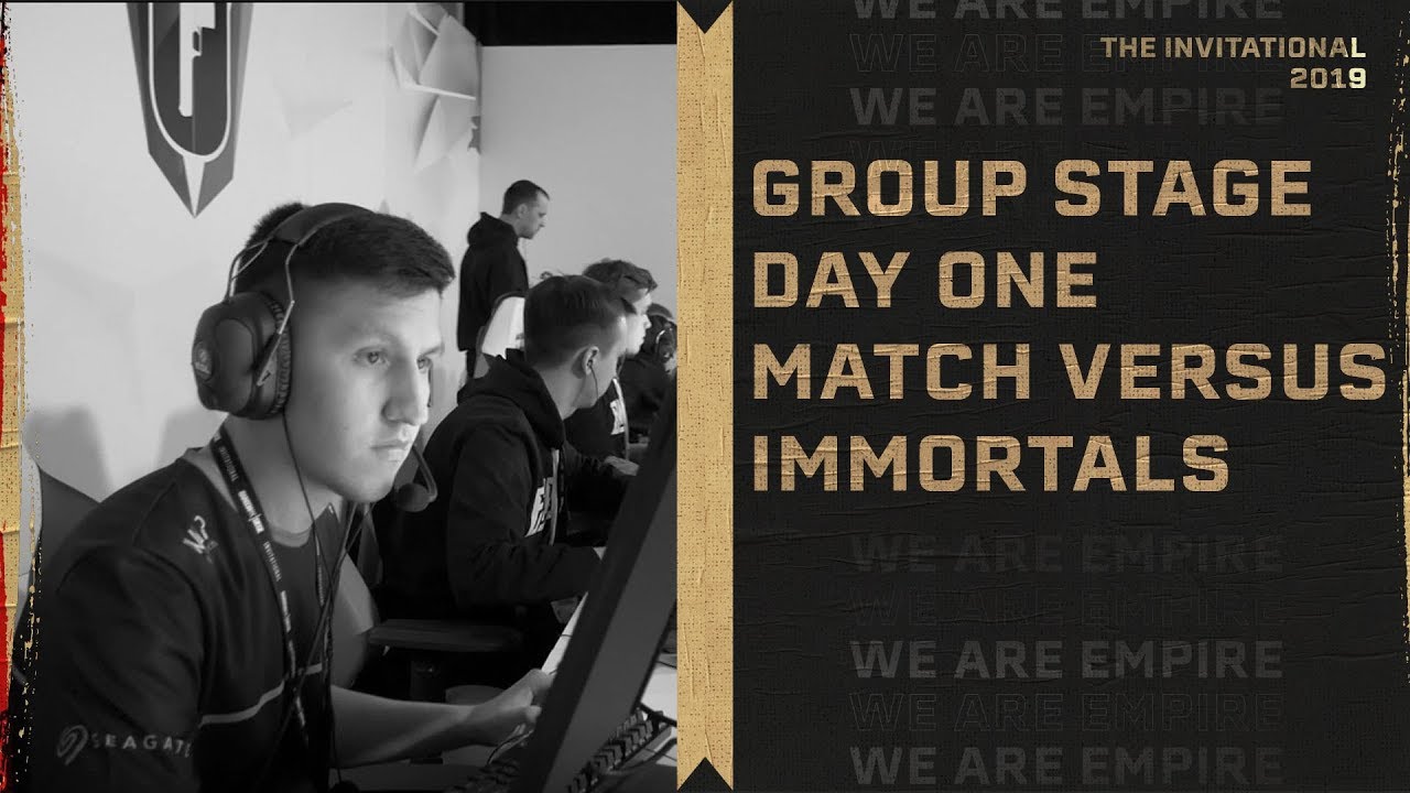 The Invitational 2019: Day 1 - Immortals match - YouTube
