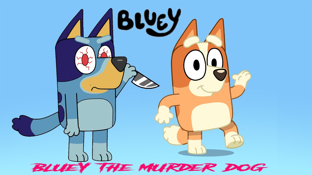 Bluey Exe The Murder Dog - Bingo #horror - YouTube
