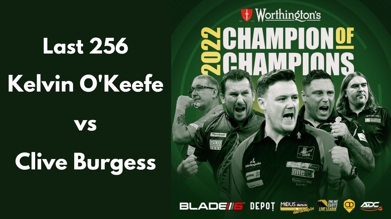 Kelvin O'Keefe vs Clive Burgess: Red Dragon Champion of Champions Darts ...