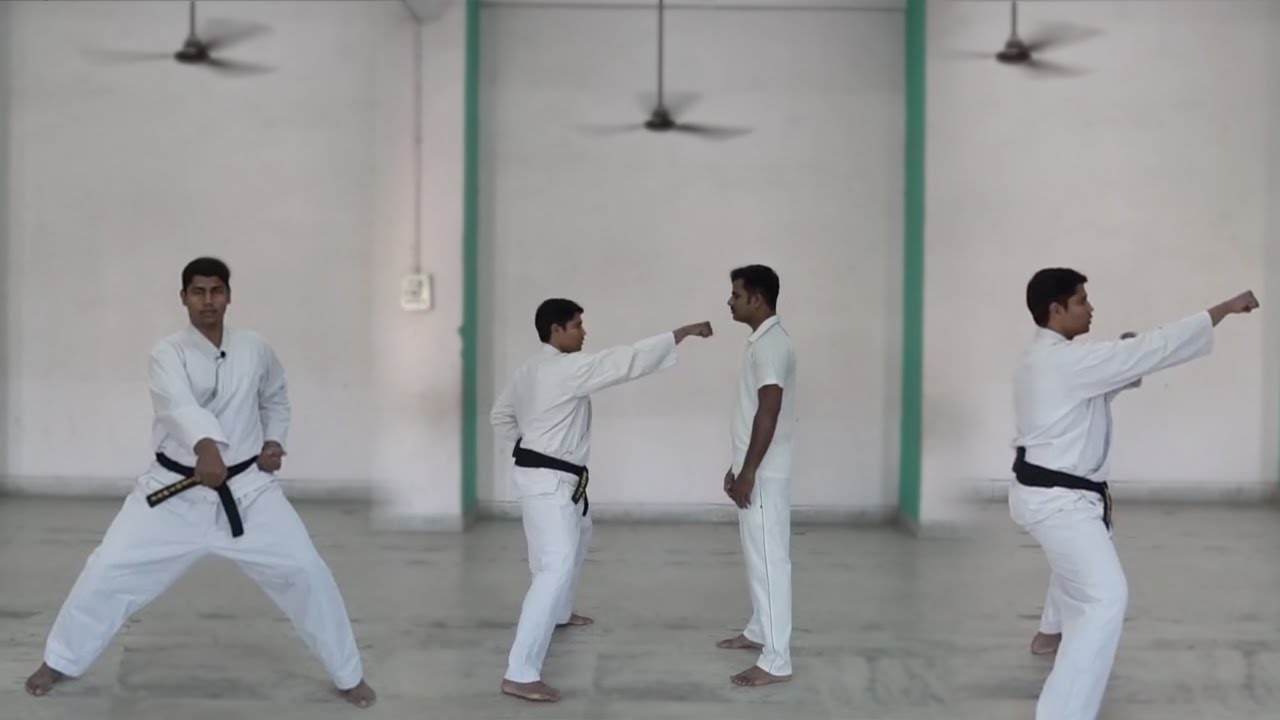 Three Punches | Chudan, Jodan and Gedan Zuki | Self Defence | Martial ...