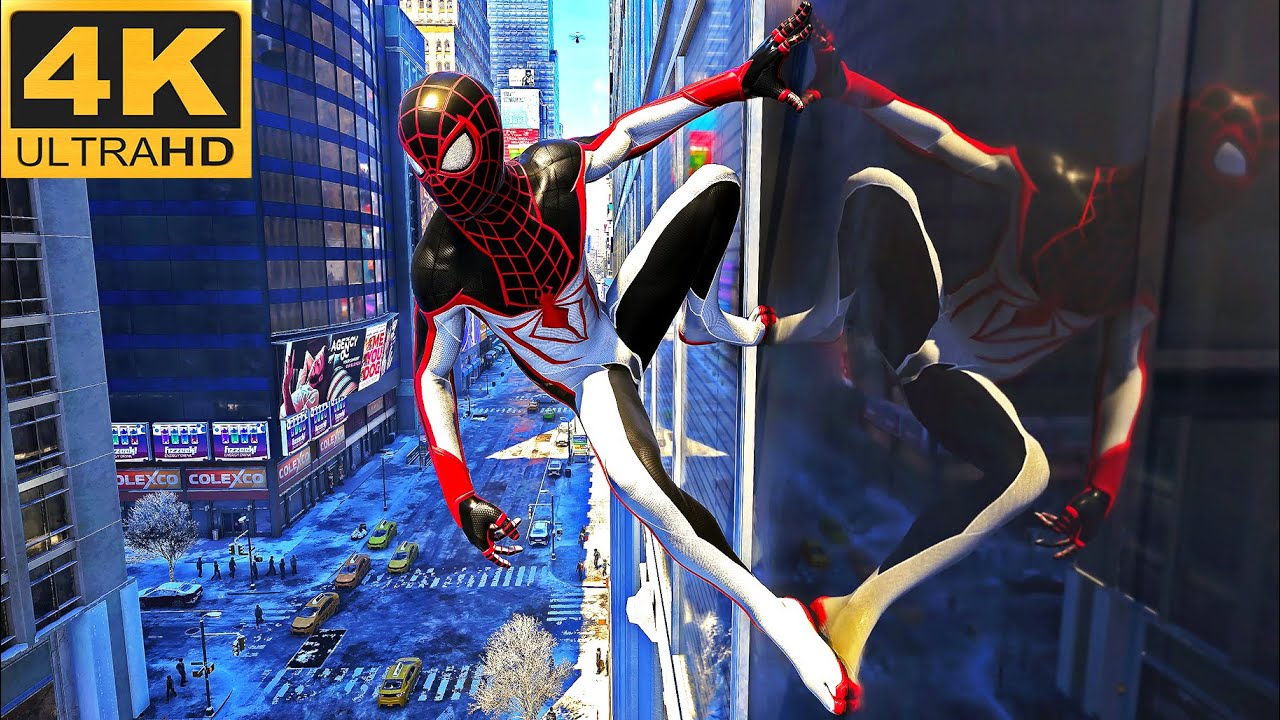 SPIDER MAN MILES MORALIS RAY TRACING Ultra Realistic Graphics Gameplay ...