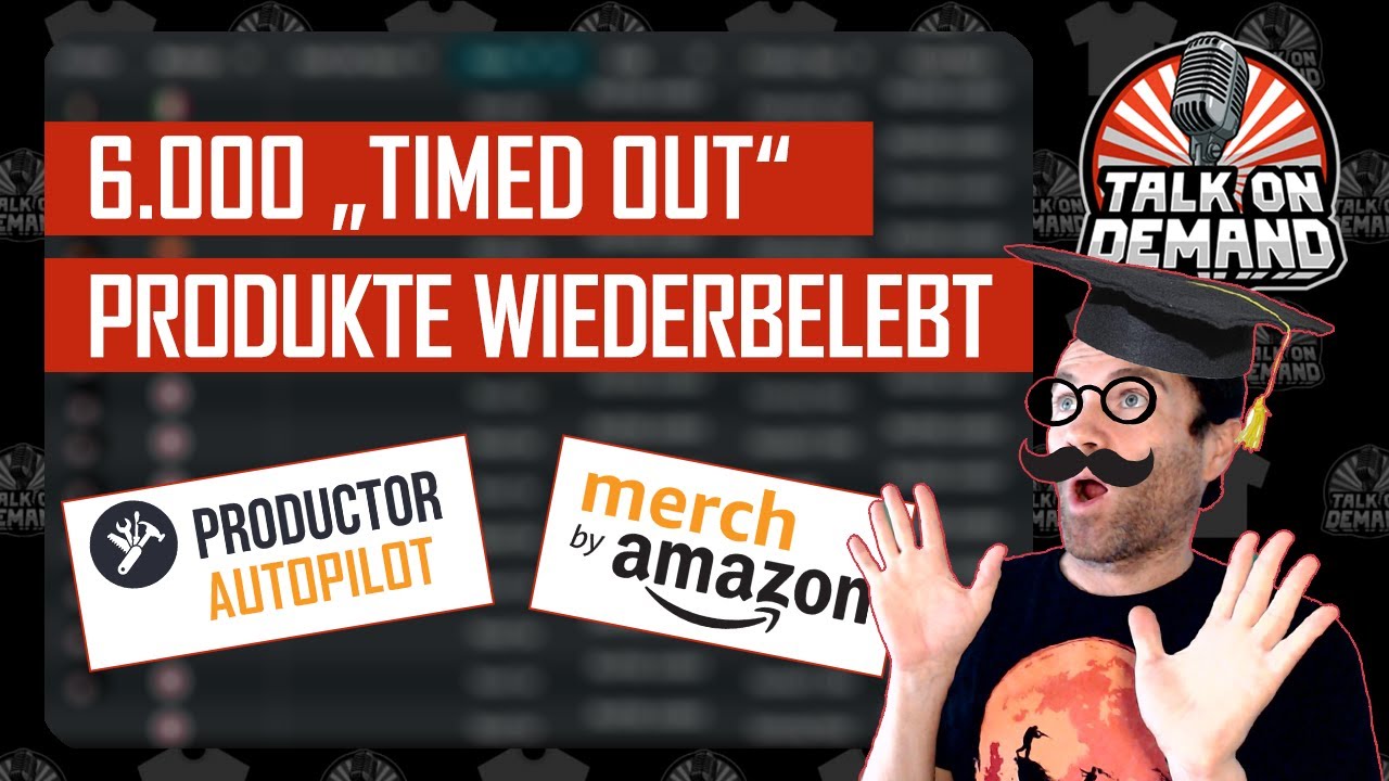 Merch by Amazon Tutorial: Neue Features für den @PRODUCTOR Autopilot ...