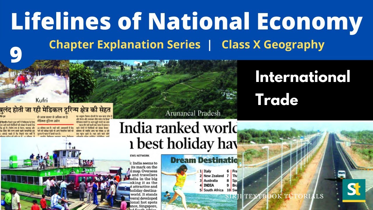 International Trade | Lifelines of National Economy-9 | Class 10 ...