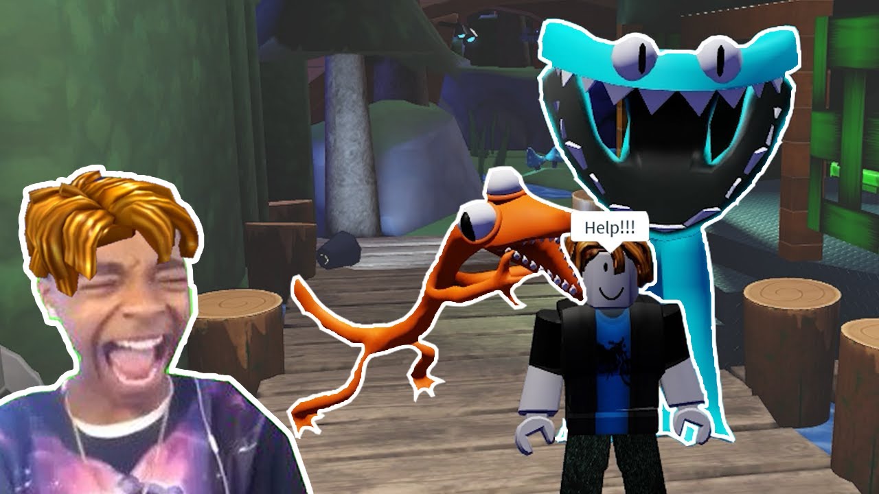 Roblox Rainbow Friends Chapter 2 FUNNY MOMENTS MEMES (TROLLING CYAN ...