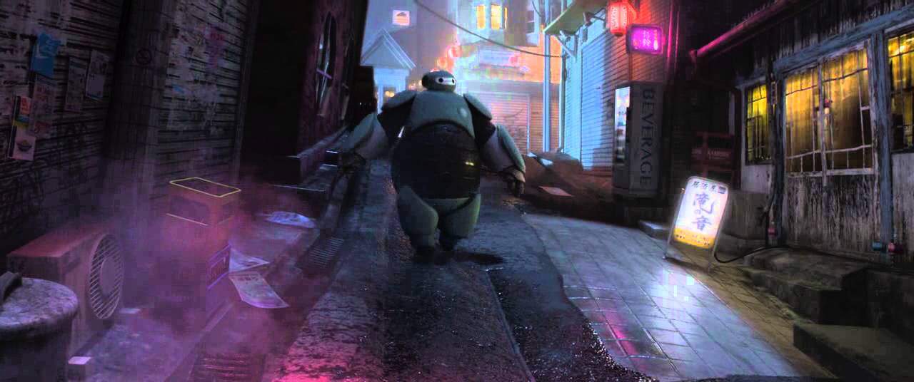 Baymax Mark I running scene - YouTube