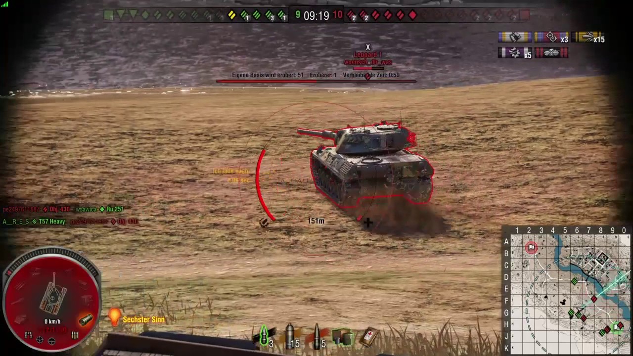 WoT Console - Object 140, 7k Damage - YouTube