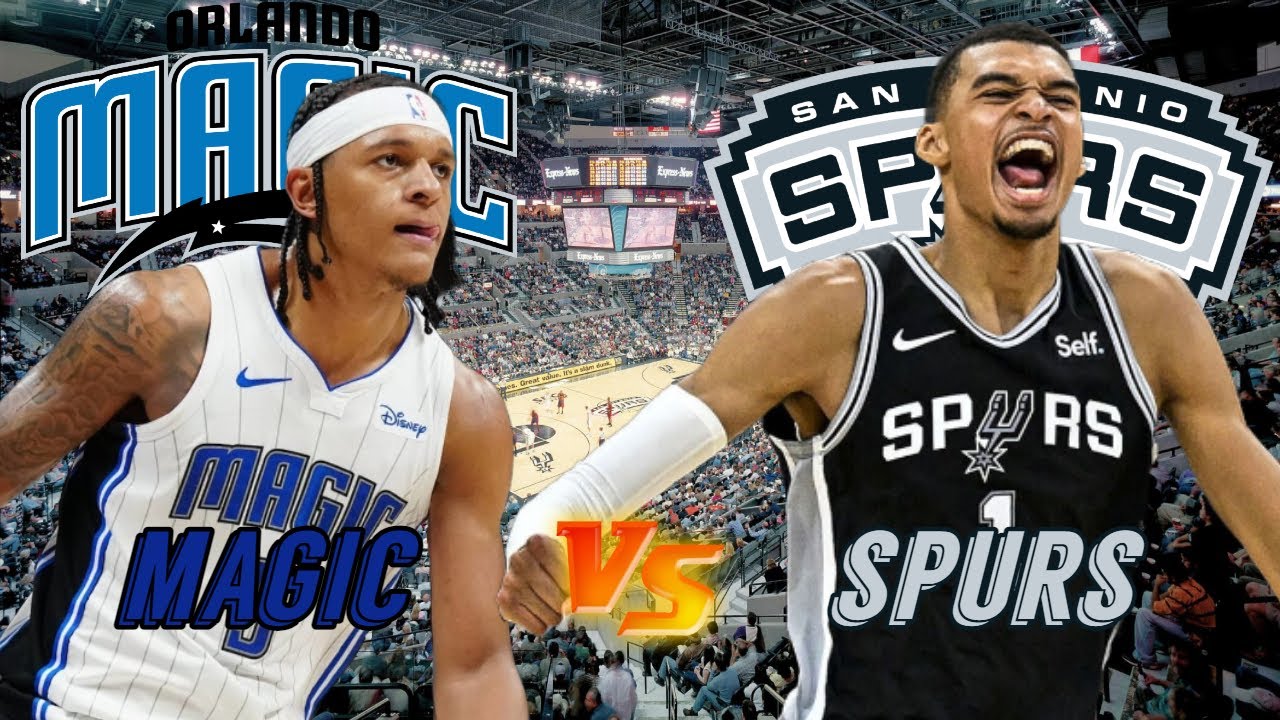 Orlando Magic vs San Antonio Spurs Live Play by Play & Scoreboard - YouTube