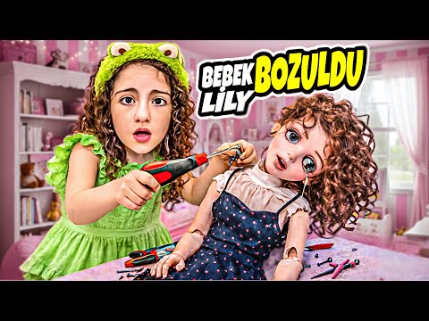ESMANUR OYUNCAK BEBEK LİLY’İ BOZDU! Esmanur ve Sara 