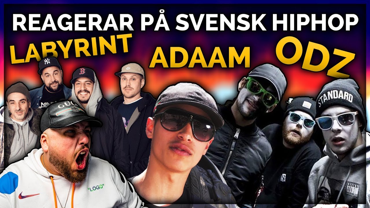 REAGERAR PÅ SVENSK HIPHOP: LABYRINT, ADAAM & ODZ **BÄSTA PÅ LÄNGE ...