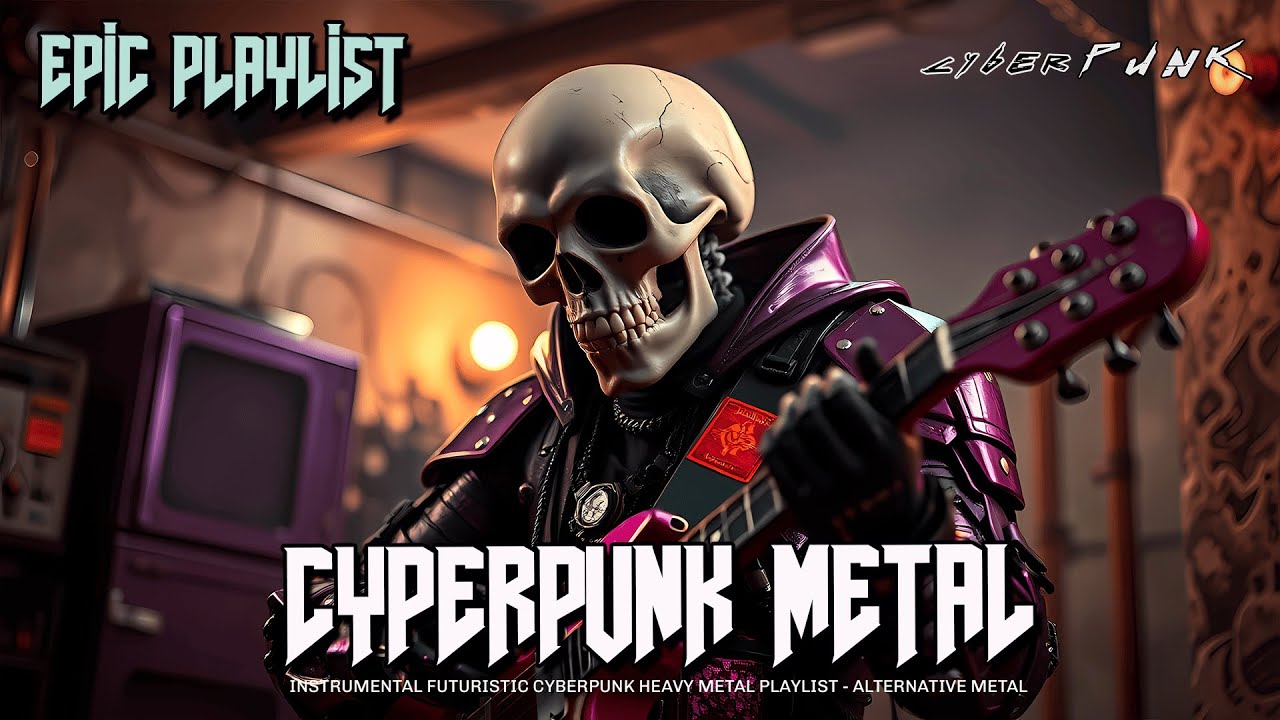 Cyberpunk Instrumental Metal 🎧 Perfect for Coding & PvP Battles - YouTube