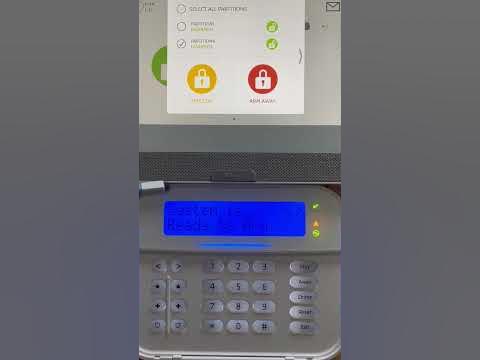 IQ4 assigning a NEO keypad to a partition - YouTube