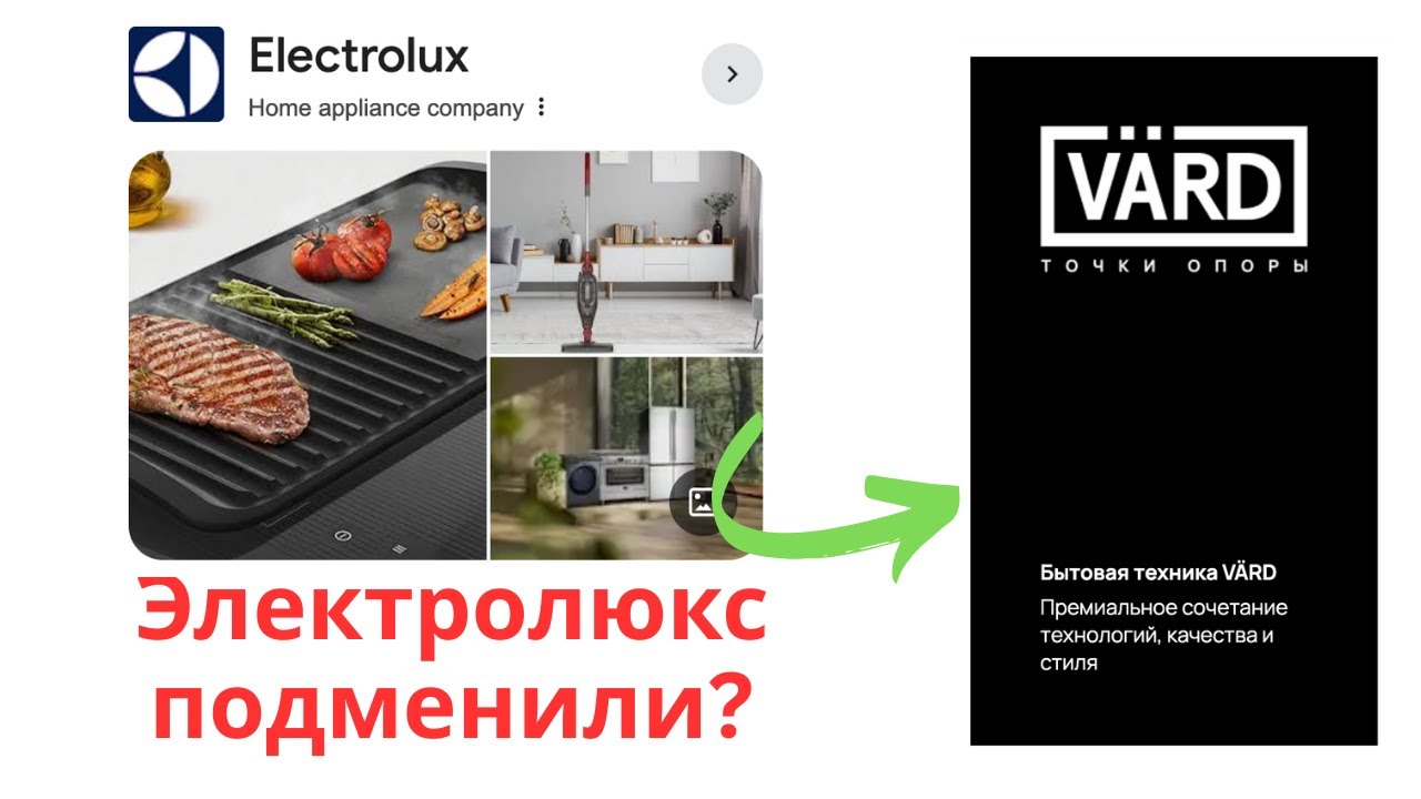 Выбираете технику Electrolux? Вам предложат технику VARD. Но почему? - YouTube