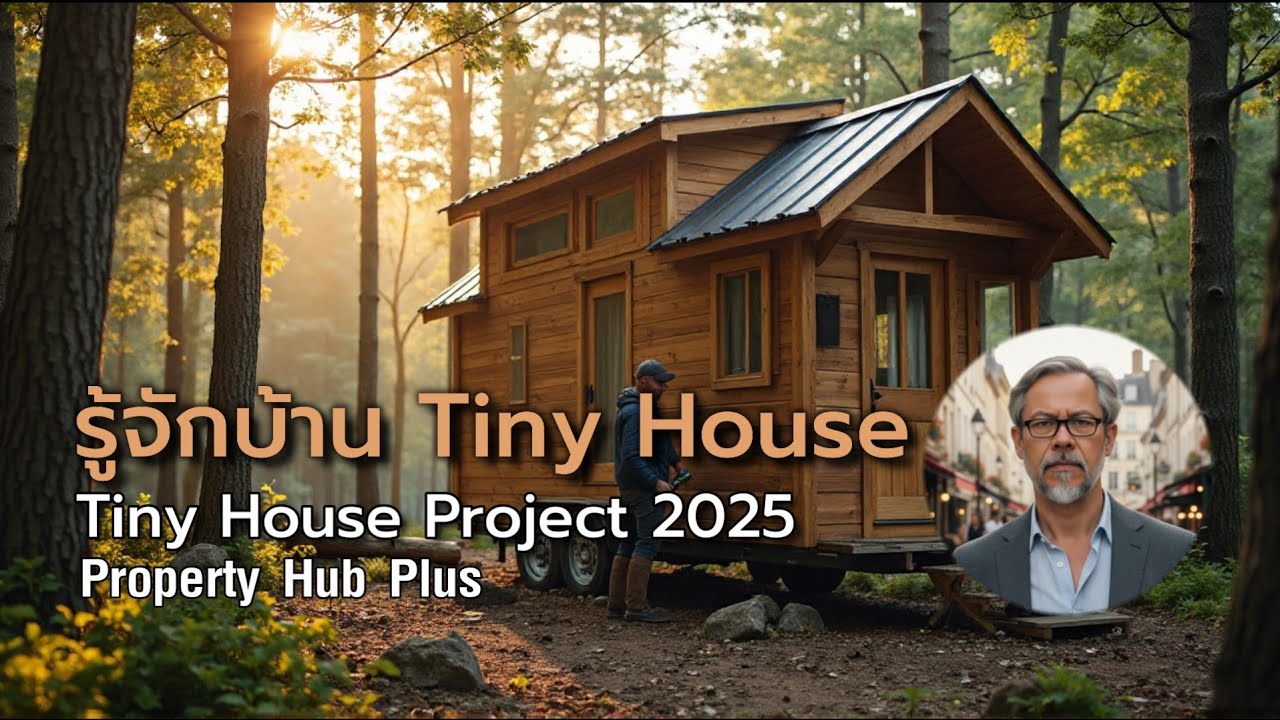 รู้จักบ้าน Tiny House Project 2025 | Property Hub Plus - YouTube