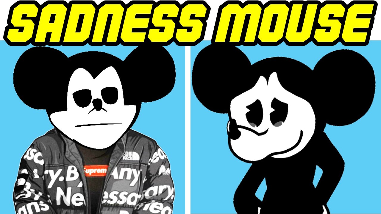 Friday Night Funkin' VS Suicide Mouse (Sadness Walk) (FNF Mod) - YouTube