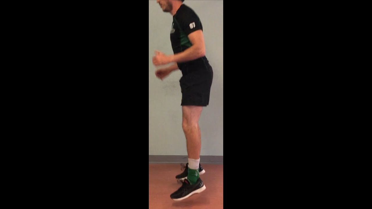 Double leg jump - minimal ground clearance - YouTube