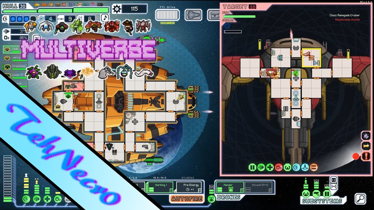 (FTL Multiverse v5.3.x + MV Addons) (10/5/23) MFK Class Crewser "B" (Forgotten Races) [TehNecr0 ...