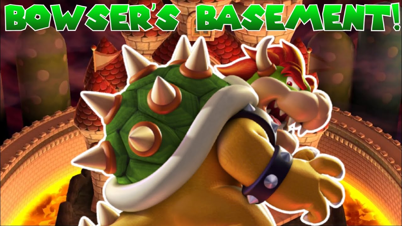 Visiting Bowser's Basement! - YouTube