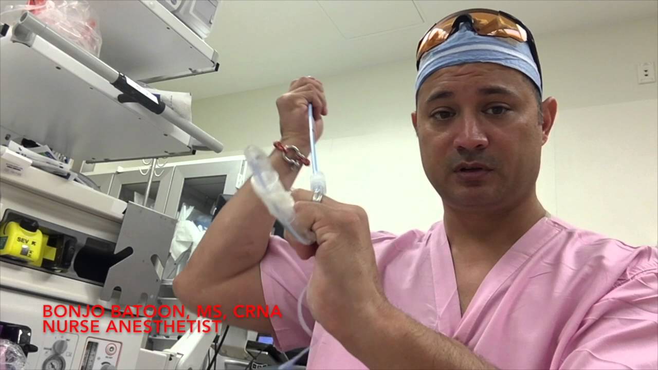 Bougie styletted ETT intubation aka Bonjo's bougie technique - YouTube