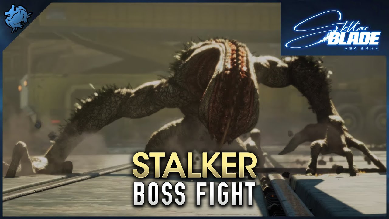 Stellar Blade - Stalker Boss Fight - YouTube