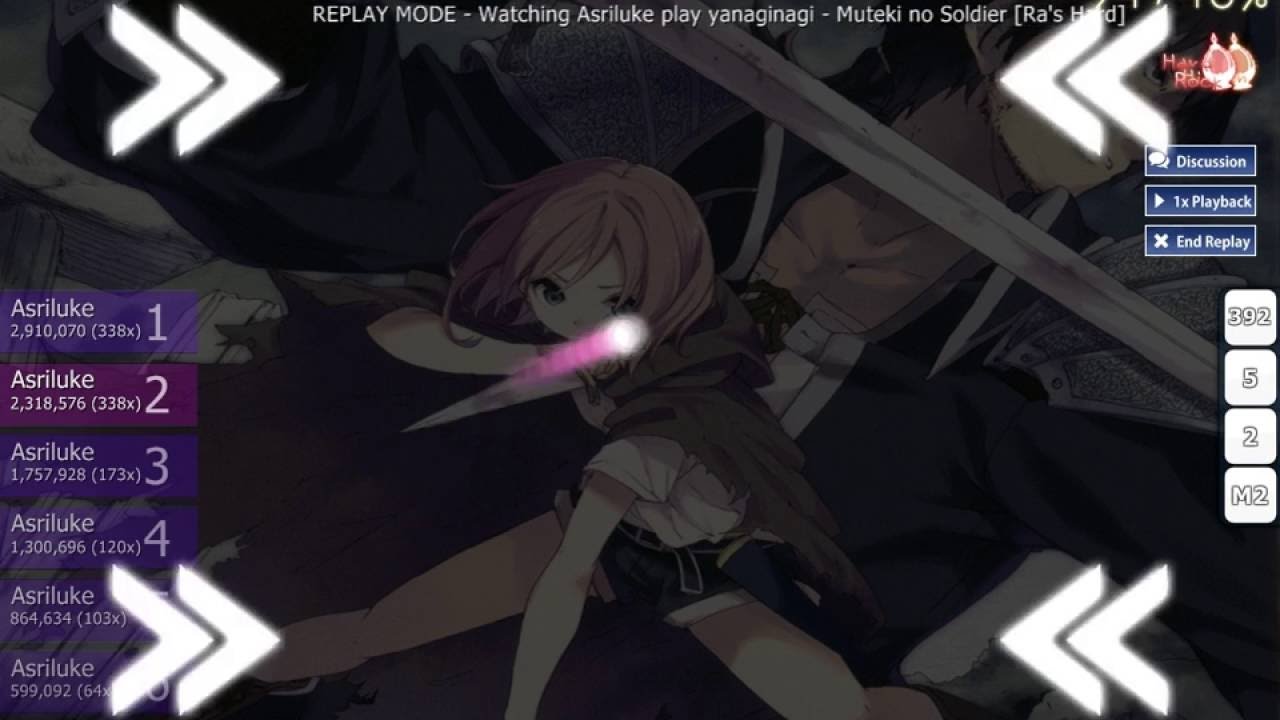yanaginagi - Muteki No Soldier [Ra's Hard] HR+HD - YouTube