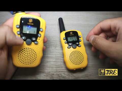 Flashing Kids Walkie Talkie Radio T-388 (Review)