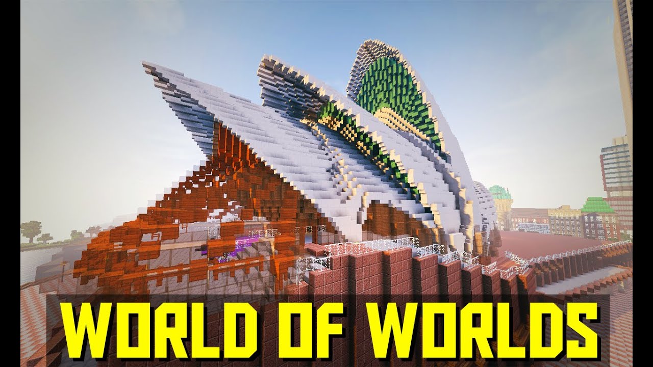 Minecraft: WORLD OF WORLDS - ÓPERA DE SYDNEY - YouTube