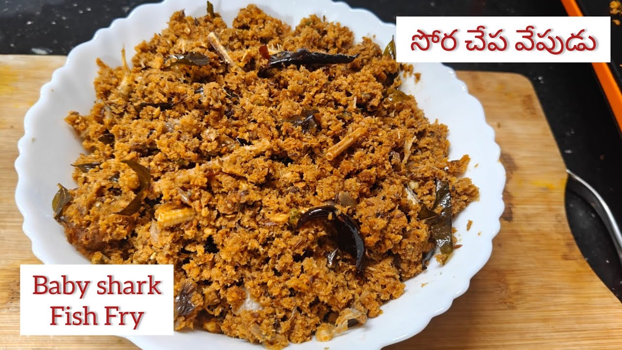 Baby Shark Fish Fry/సొర చేప వేపుడు😋||Vishnu Manohari Vlogs||AndhraStyle ...
