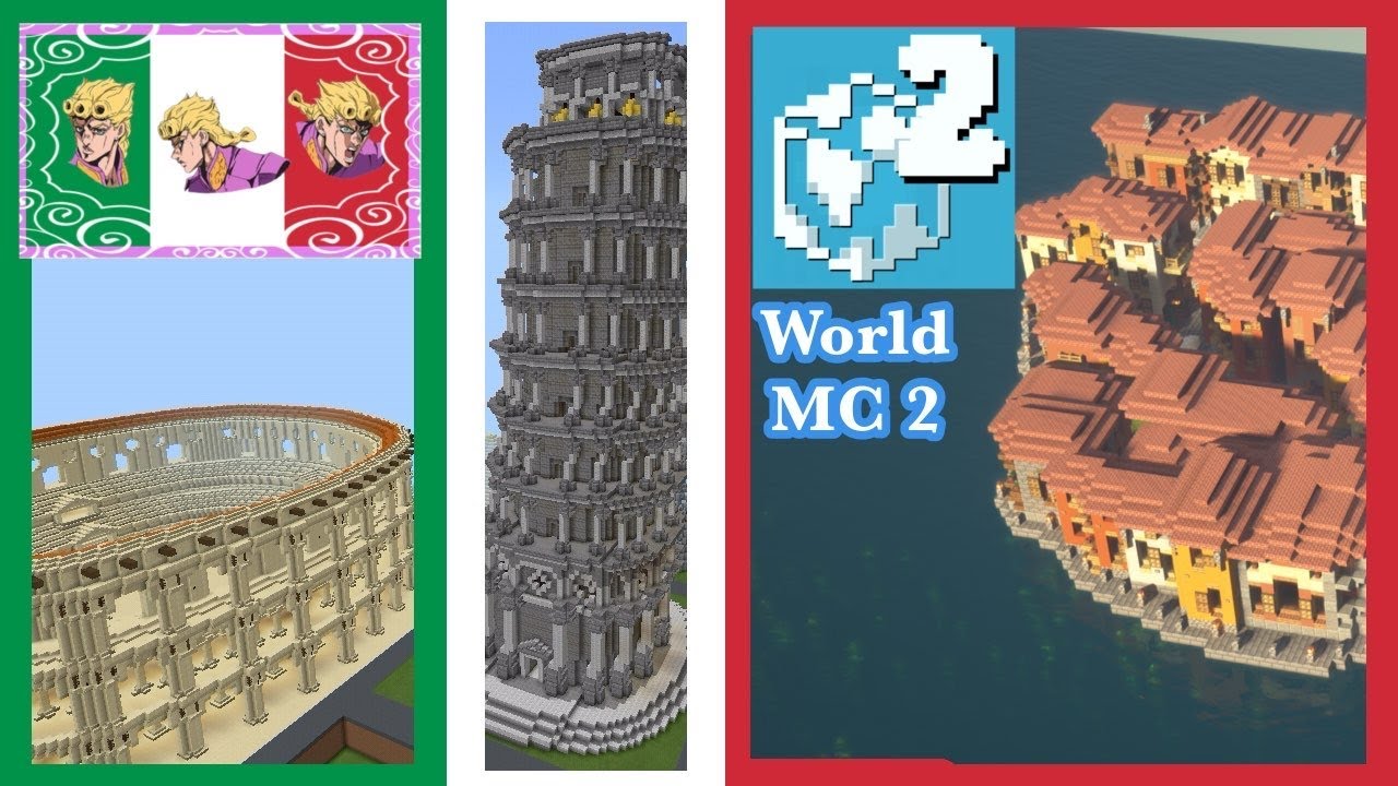 [World MC 2] Moi ZeKboY j'ai un rêve : reconstruire l'Italie jour 4-2 ...
