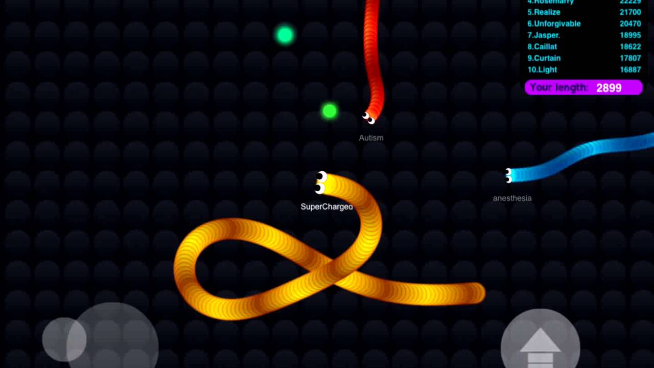 Snake.io ipad gameplay - YouTube