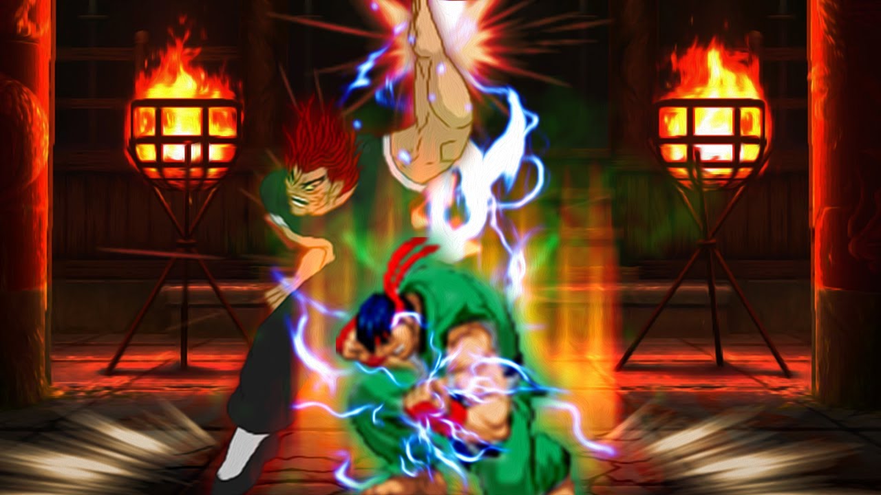 Once again! Evil Ryu wants revenge on Yujiro Hanma [Street Fighter ...