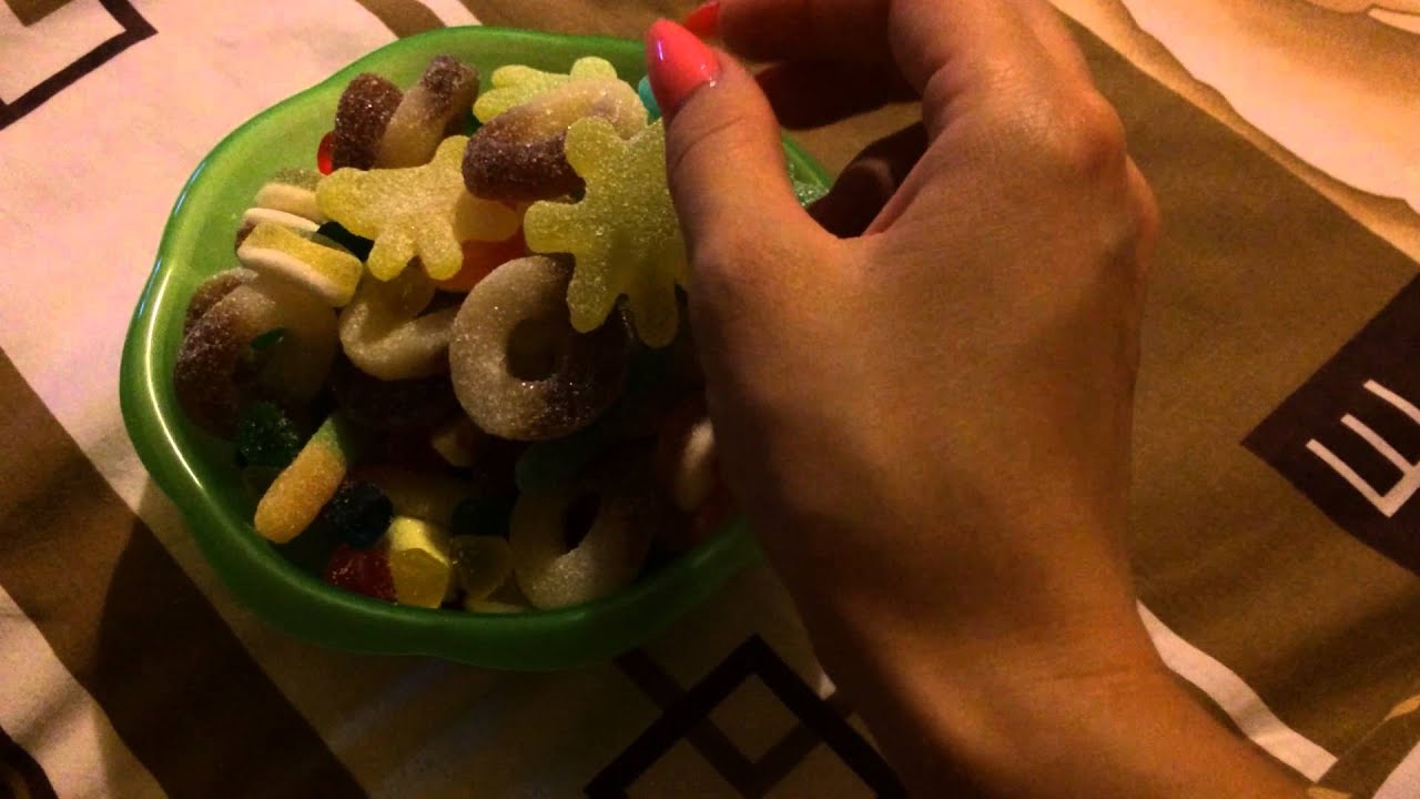ASMR eating - Candy / АСМР - Мармеладки - YouTube