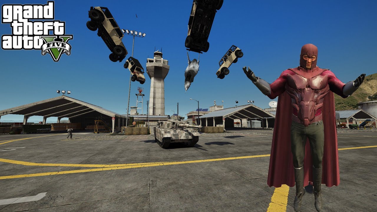 ULTIMATE MAGNETO MOD!! (GTA 5 MODS) - YouTube
