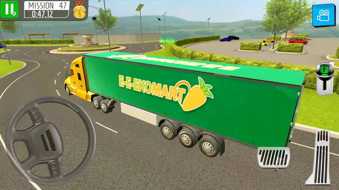 Delivery Truck Driver Simulator #10 Heavy Hauler - Android Gameplay FHD ...