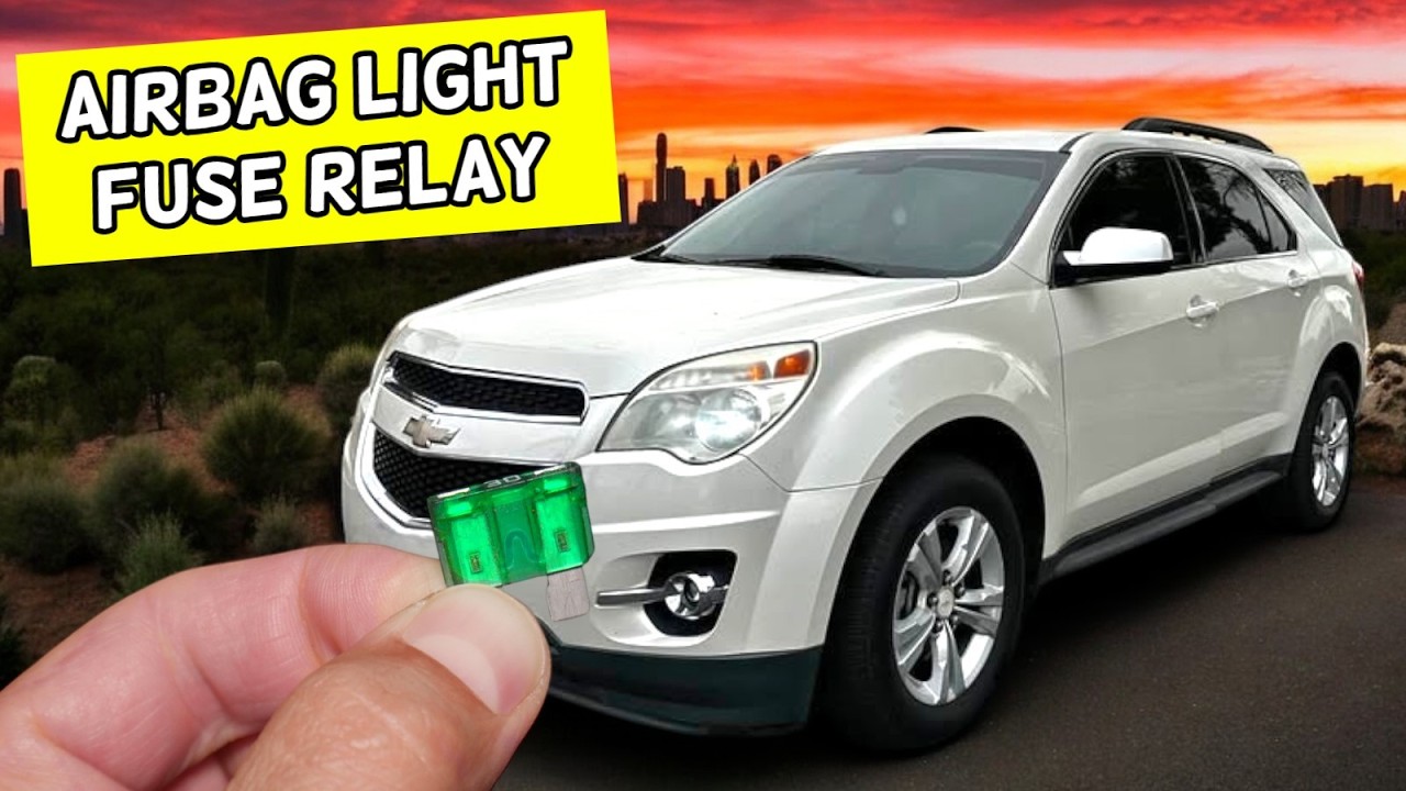 CHEVROLET EQUINOX Airbag Module Airbag Light Fuse Relay Location ...