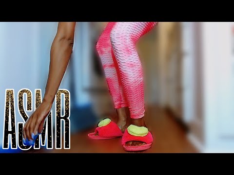 ASMR REQUEST 💜Unaware Giantess Searches for Missing Tinies {Slippers, Flip Flops, Knee High Boots}