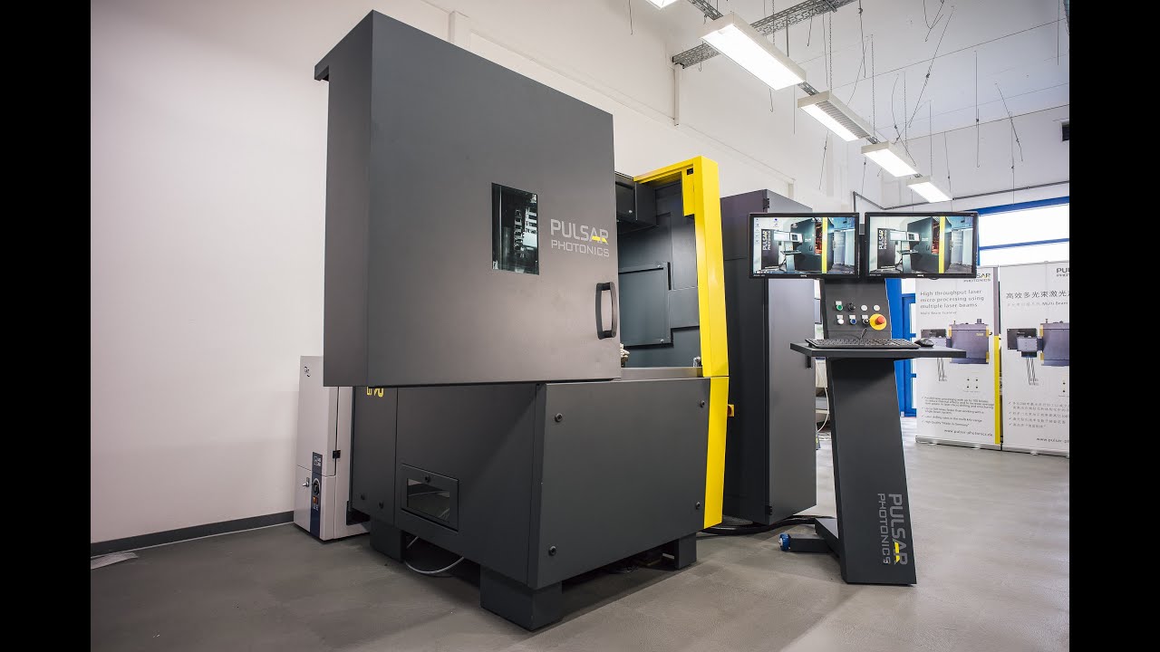 RDX500 Nano - machine for laser interference patterning (DLIP) - YouTube