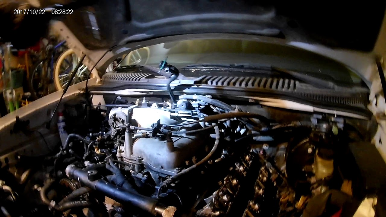 Remove Lincoln Aviator air intake manifold - YouTube