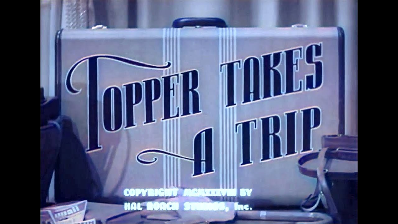 Topper Takes a Trip 1938, Colorized, Constance Bennett, Roland Young ...