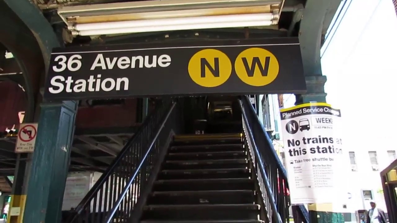 Nova LFS N shuttle Bus ride with RFW to 36Av - YouTube