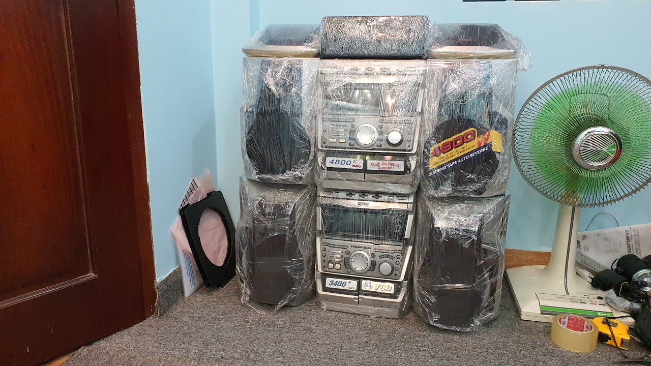 LÚC MỚI VÀO NGHỀ E ĐÃ MÊ SONY VX8 - SONY RXD10AV , 2 BỘ DÀN MÀ E ƯNG Ý ...