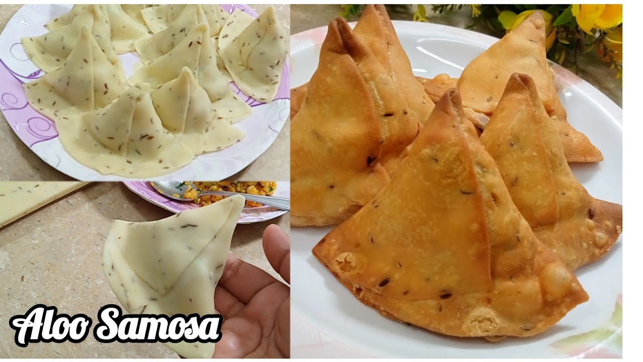 Aloo Samosa Recipe | How To Make Aloo Samosa At Home | Street Style ...