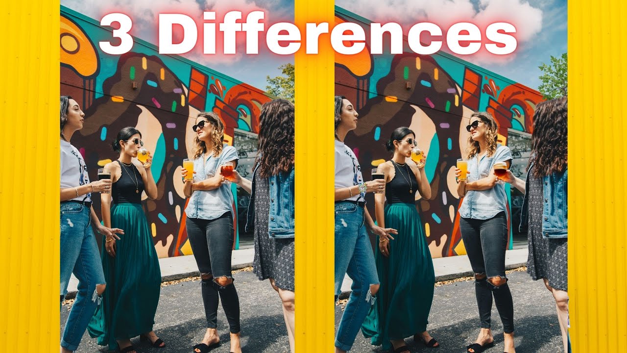 【Spot the difference】Can You Find All the DIFFERENCES? No Way!! Brain ...