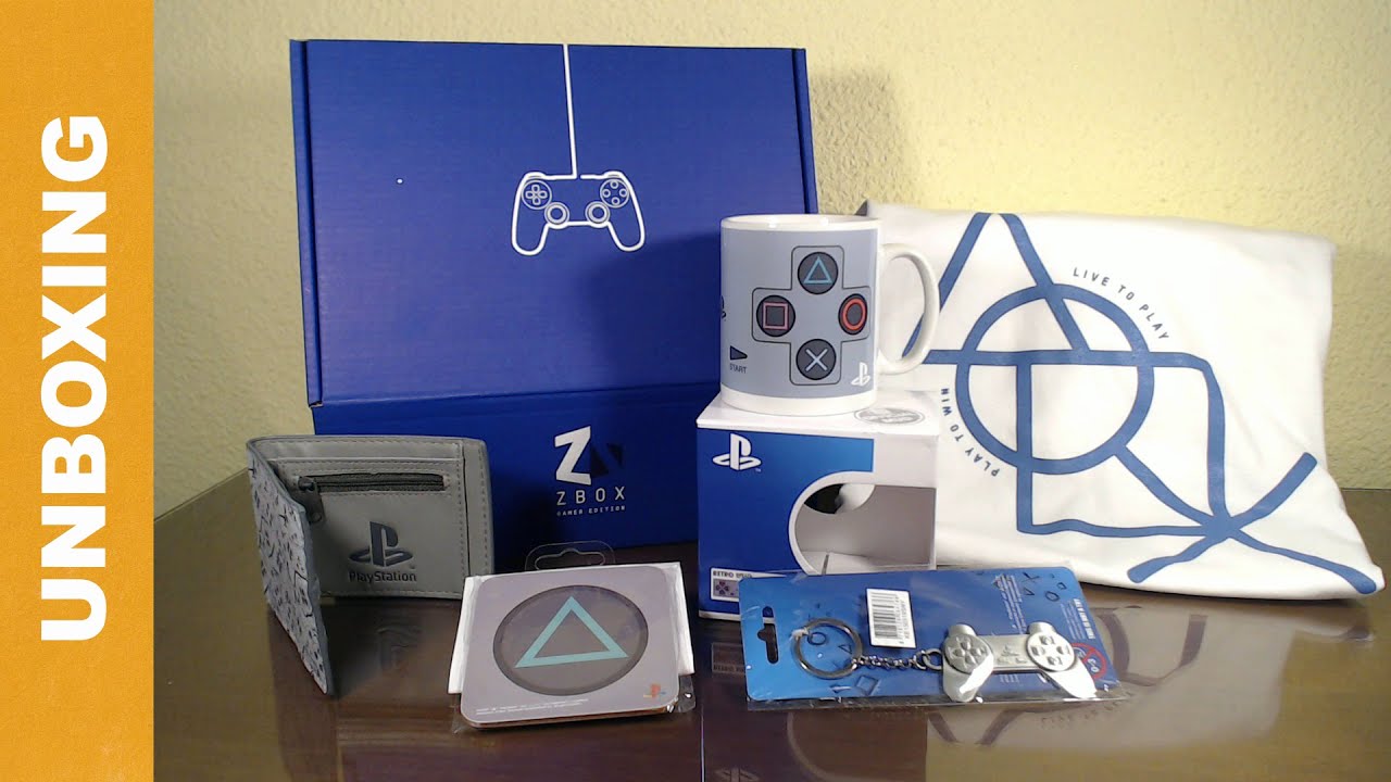 ZBOX Gamer edition ''Playstation'' Diciembre / December 2015 [UNBOXING ...