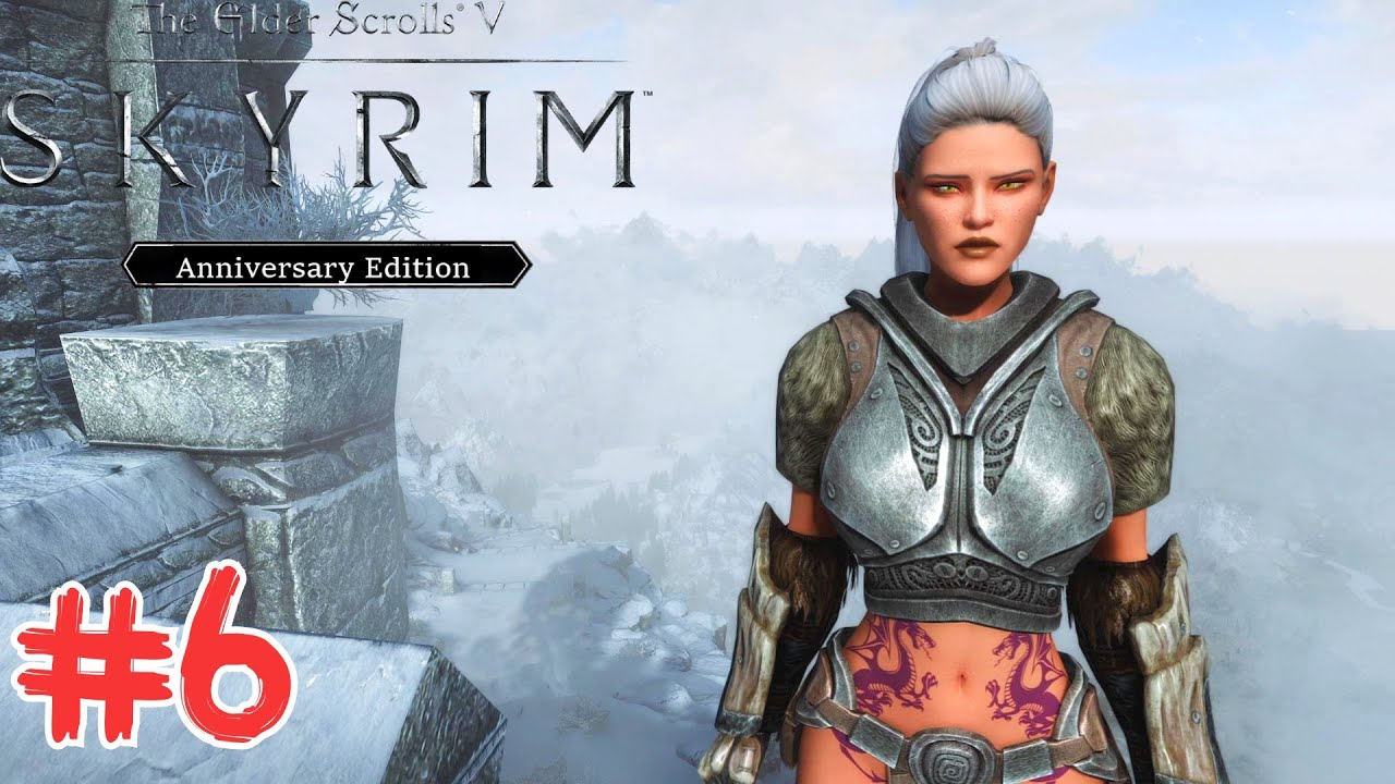 Skyrim Modded Gameplay - 7,000 steps - Modded Atmosphere Showcase - YouTube