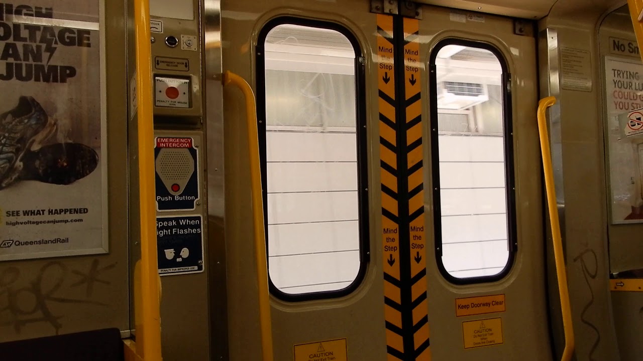 Queensland Rail Electric multiple unit (EMU 38): Windsor to Central ...