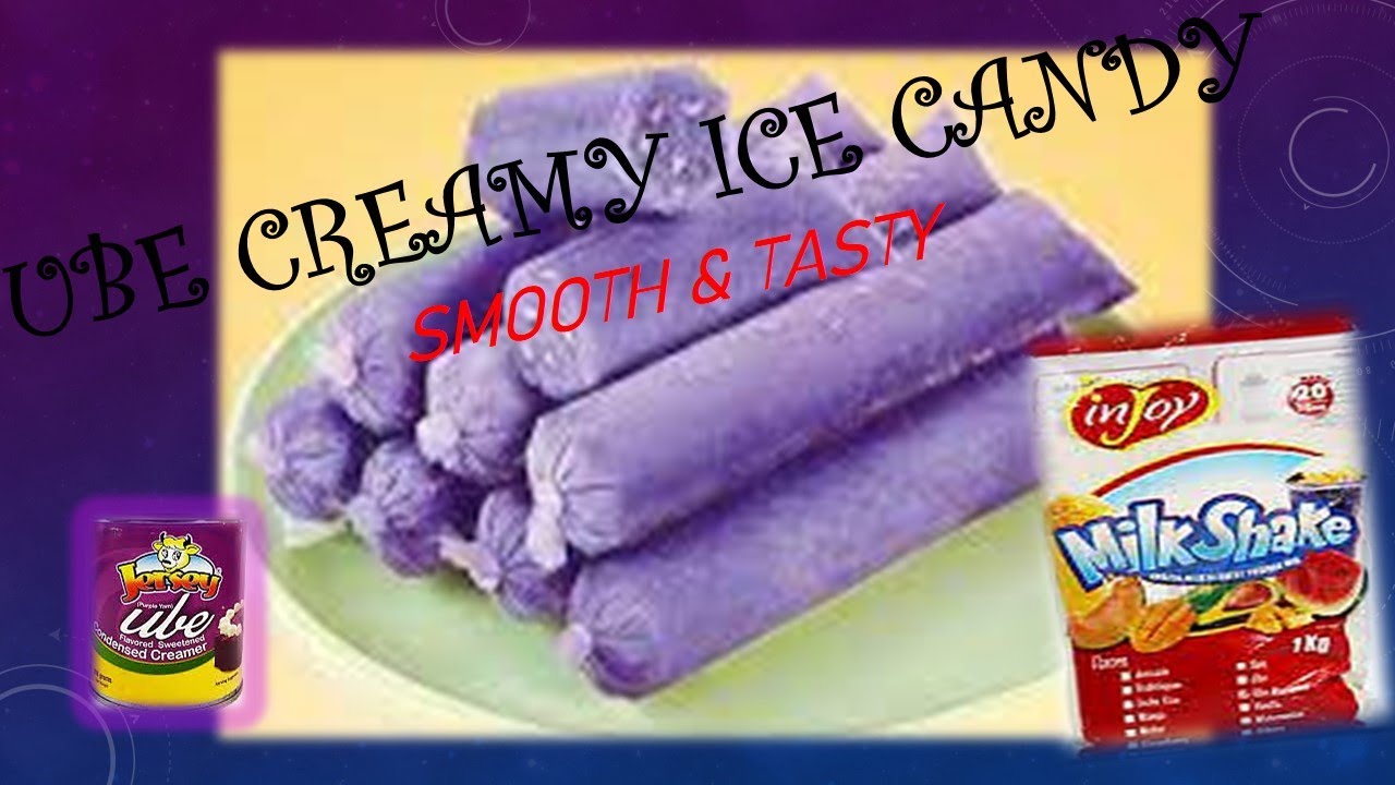 UBE CREAMY ICE CANDY (Smooth and Tasty)/Business/Big Income/Easy/Yummy ...