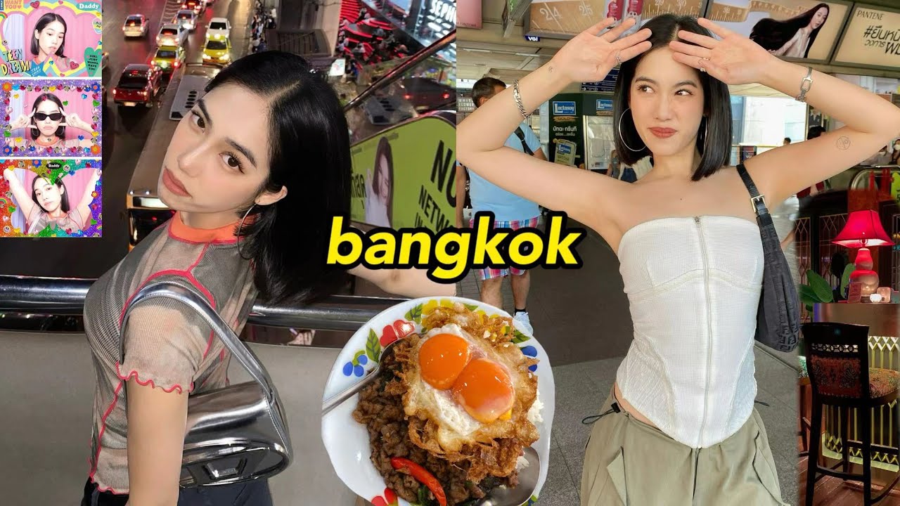 finally back in bangkok! | nonstop eating, hidden bars, cute cafes, siam shopping, night market ...